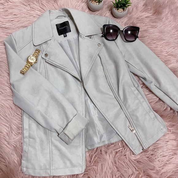 Dynamite | Jackets & Coats | Faux Leather Jacket | Poshmark